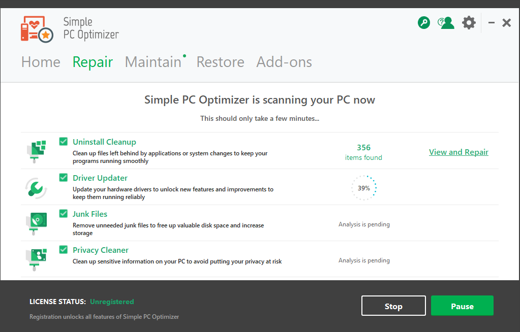 Simple PC Optimizer | Easy Windows PC Maintenance