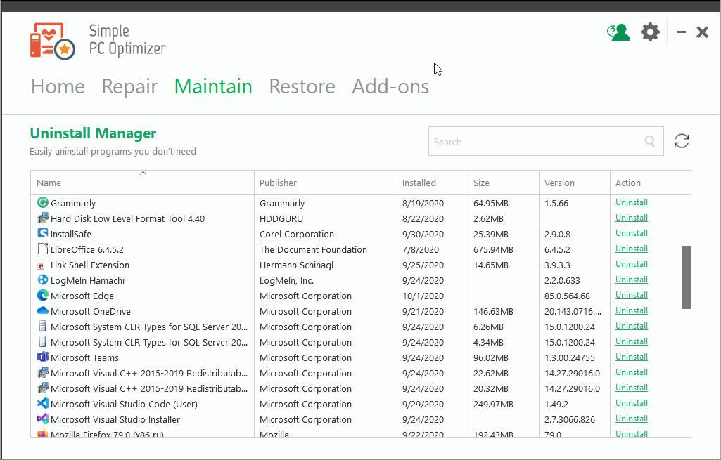 Hvordan kan jeg avinstallere unødvendige programmer fra PC-en min?